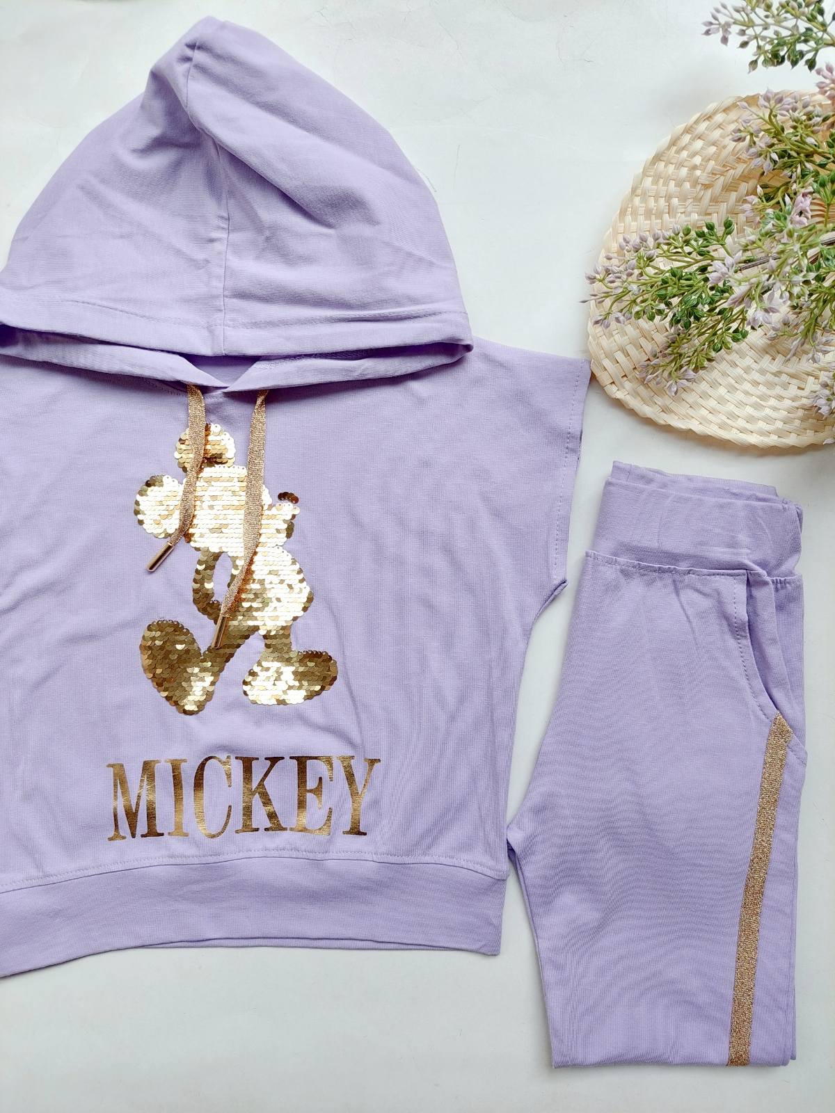 Mickey set lilac - From Scratch Store